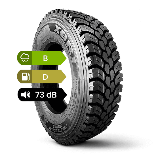 XBRI MIX WORKS F2 275/80R22.5 - Pedi Pneus - Sua loja de pneus online!